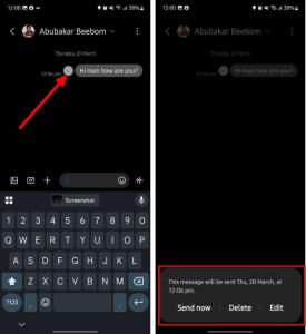 How to Schedule a Text Message on Android | Beebom