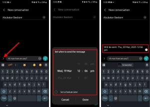 How to Schedule a Text Message on Android | Beebom