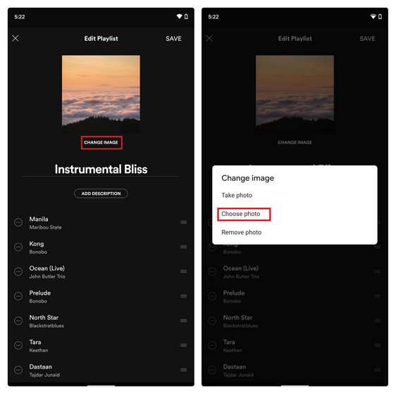 How to Upload a Custom Playlist Image on Spotify | Beebom