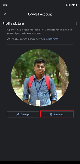 How to Remove Profile Photo from Google Account | Beebom
