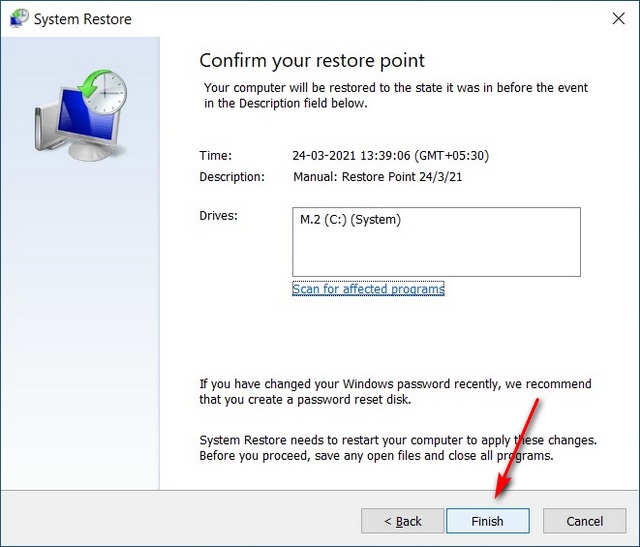 How to Create System Restore Point on Windows 10 (Guide) | Beebom