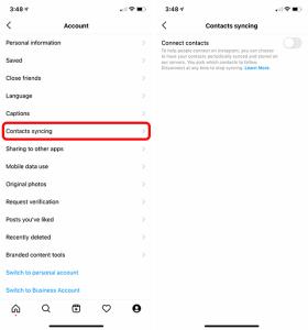 How to Turn off Contacts Syncing from Instagram | Beebom