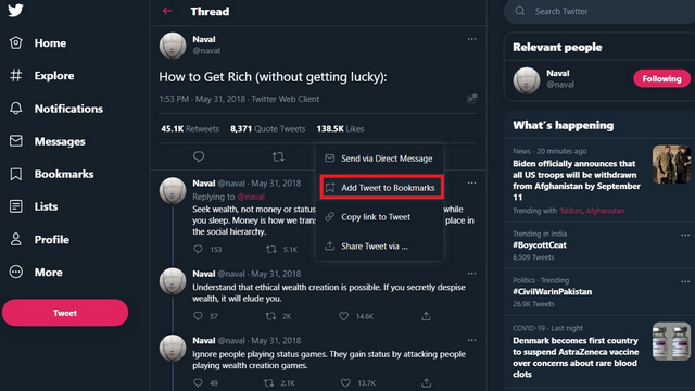 5 Best Ways to Save Twitter Threads in 2022 (Guide) | Beebom