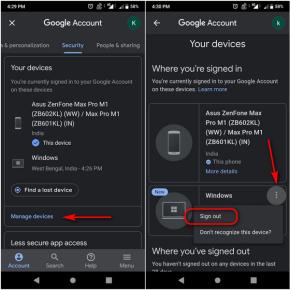 How to Sign out of One Google Account When Using Multiple Accounts | Beebom
