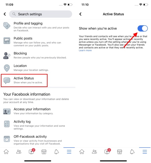 How to Hide 'Active' Status on Facebook | Beebom
