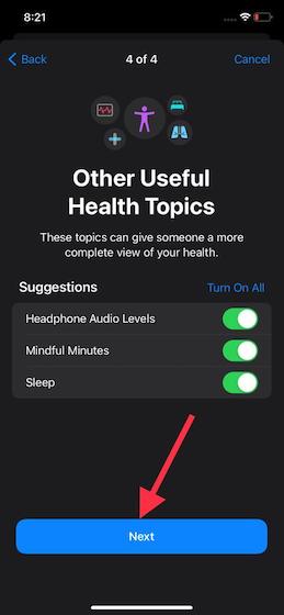 How to Set up Health Sharing in iOS 15 on iPhone (2021) | Beebom