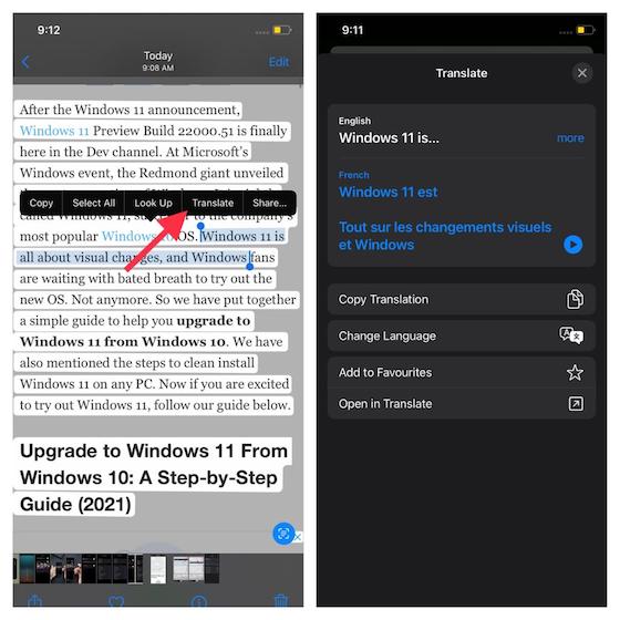 What Is Live Text in iOS 15 and How to Use It [Guide] | Beebom