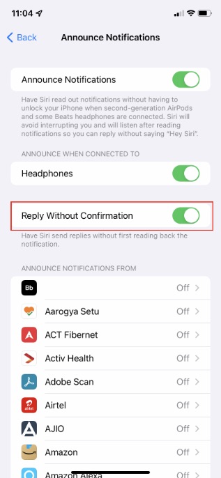 How to Announce Notifications on AirPods in iOS 15 | Beebom