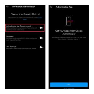 How to Use WhatsApp for Two-Factor Authentication (2FA) on Instagram ...