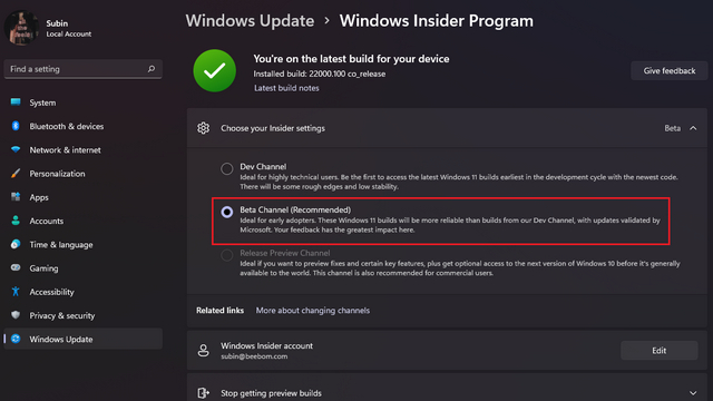 How to Install Windows 11 Beta on Your PC Right Now (2021) | Beebom