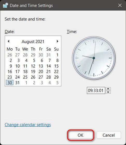 How to Change Date and Time in Windows 11 [Four Methods] | Beebom
