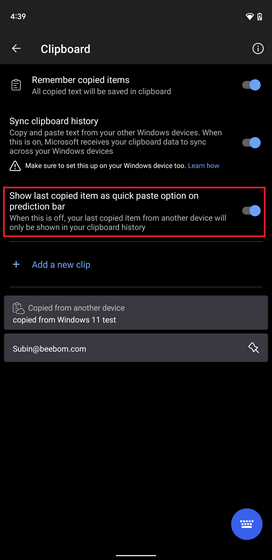 How to Sync Clipboard Across Android Phone and Windows PC | Beebom