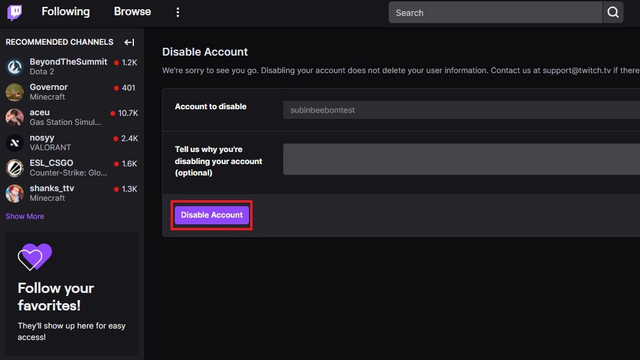 How to Delete Your Twitch Account in 2021 [Easy Guide] | Beebom