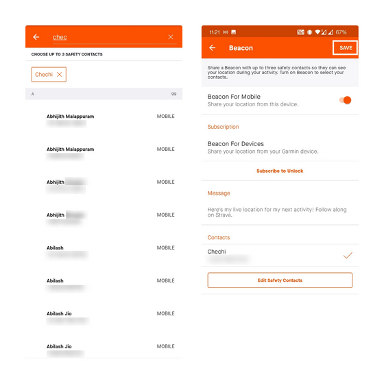 How to Share Live Location with Friends on Strava in 2021 | Beebom