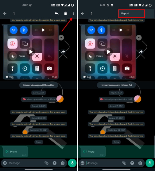 How to Report WhatsApp Messages in a Few Easy Steps (2021) | Beebom