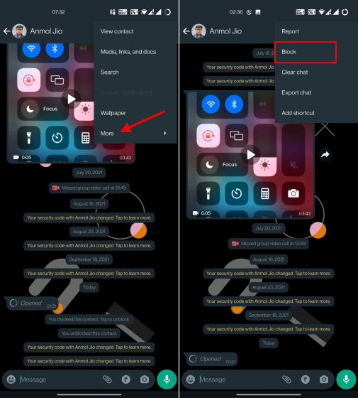 How to Report WhatsApp Messages in a Few Easy Steps (2021) | Beebom