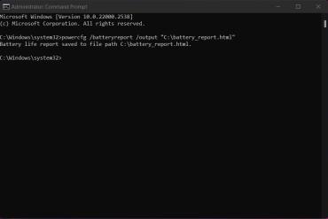 How to Check Laptop Battery Health in Windows 11 | Beebom