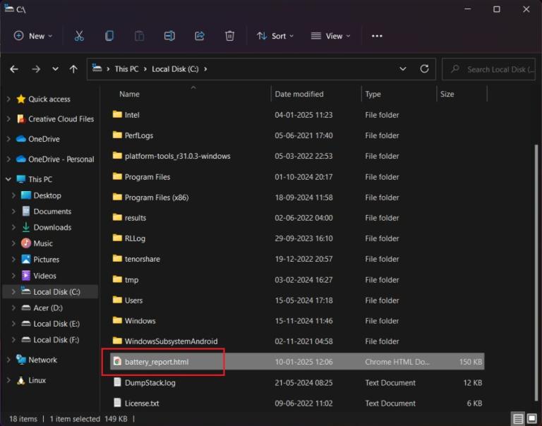 How to Check Laptop Battery Health in Windows 11 | Beebom