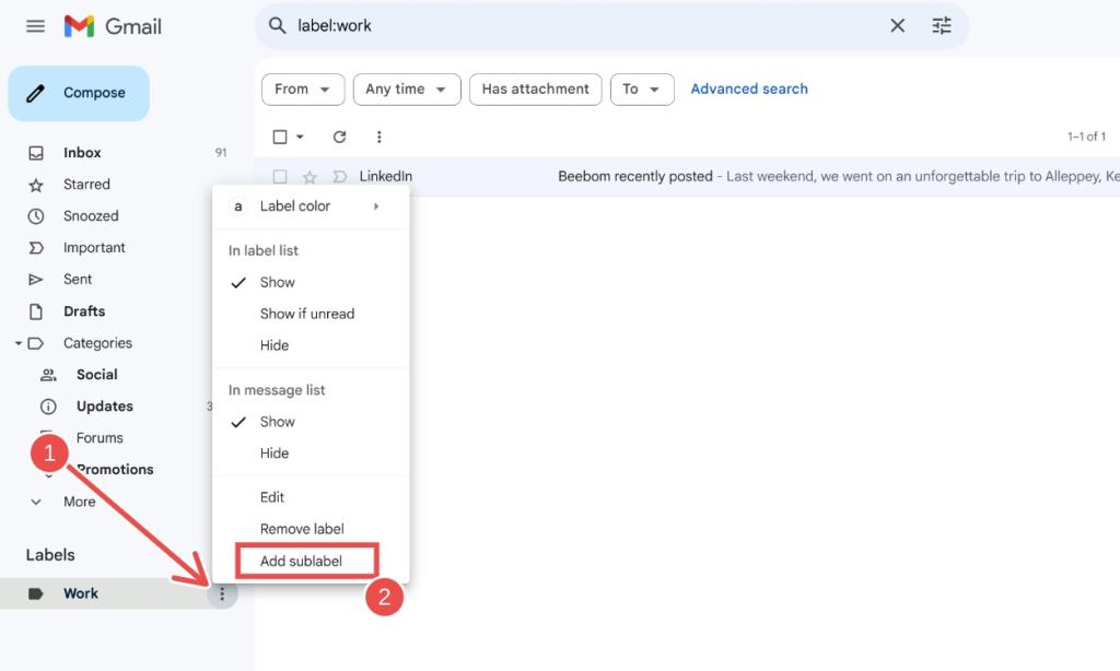 How to Create Folders and Labels in Gmail | Beebom