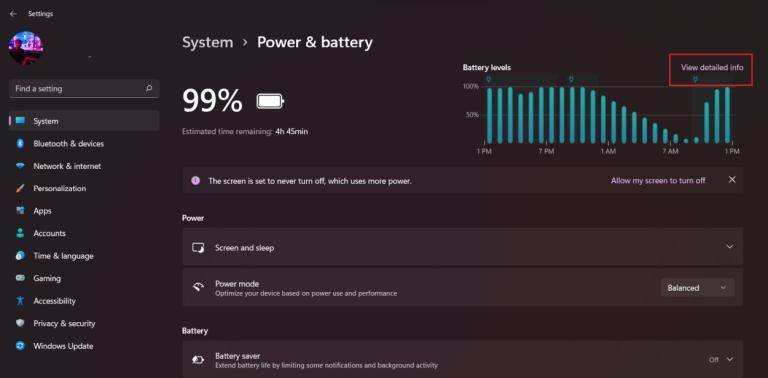 How to Check Laptop Battery Health in Windows 11 | Beebom