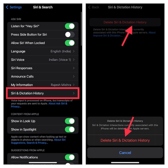 How to Turn off Siri on iPhone and iPad (2022) | Beebom