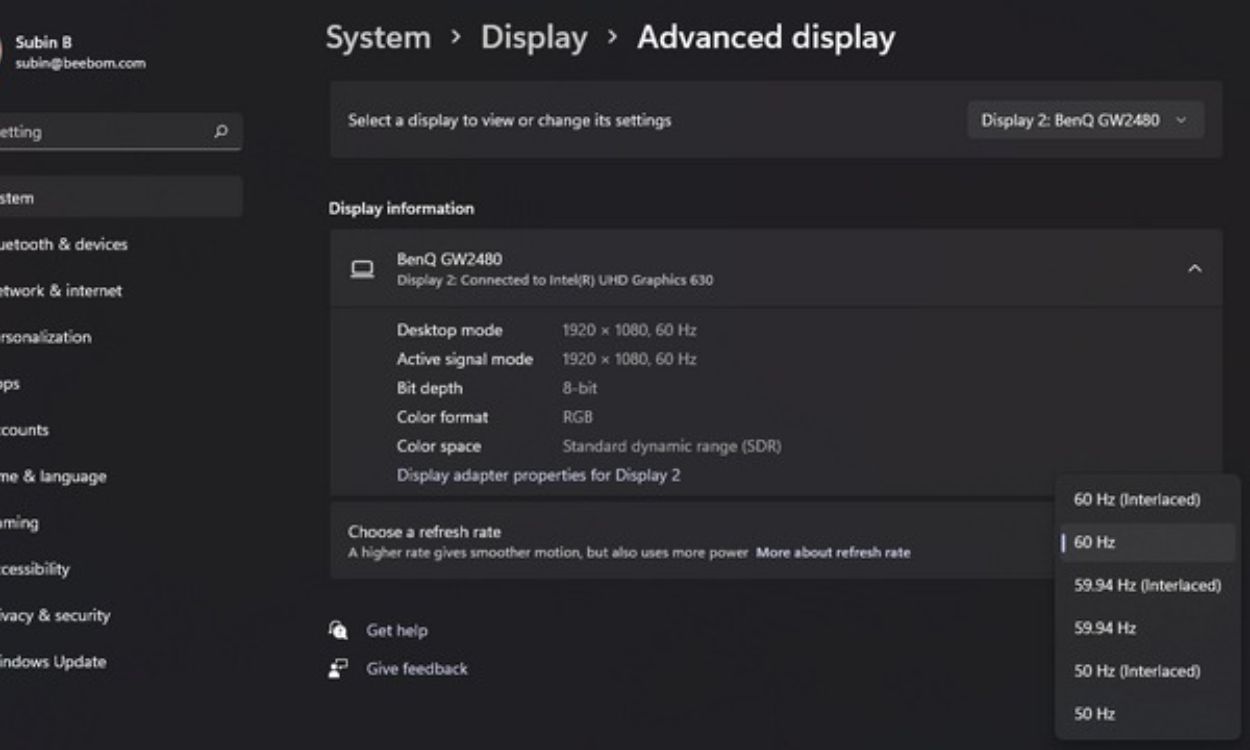 How to Fix Screen Flickering in Windows 11 | Beebom