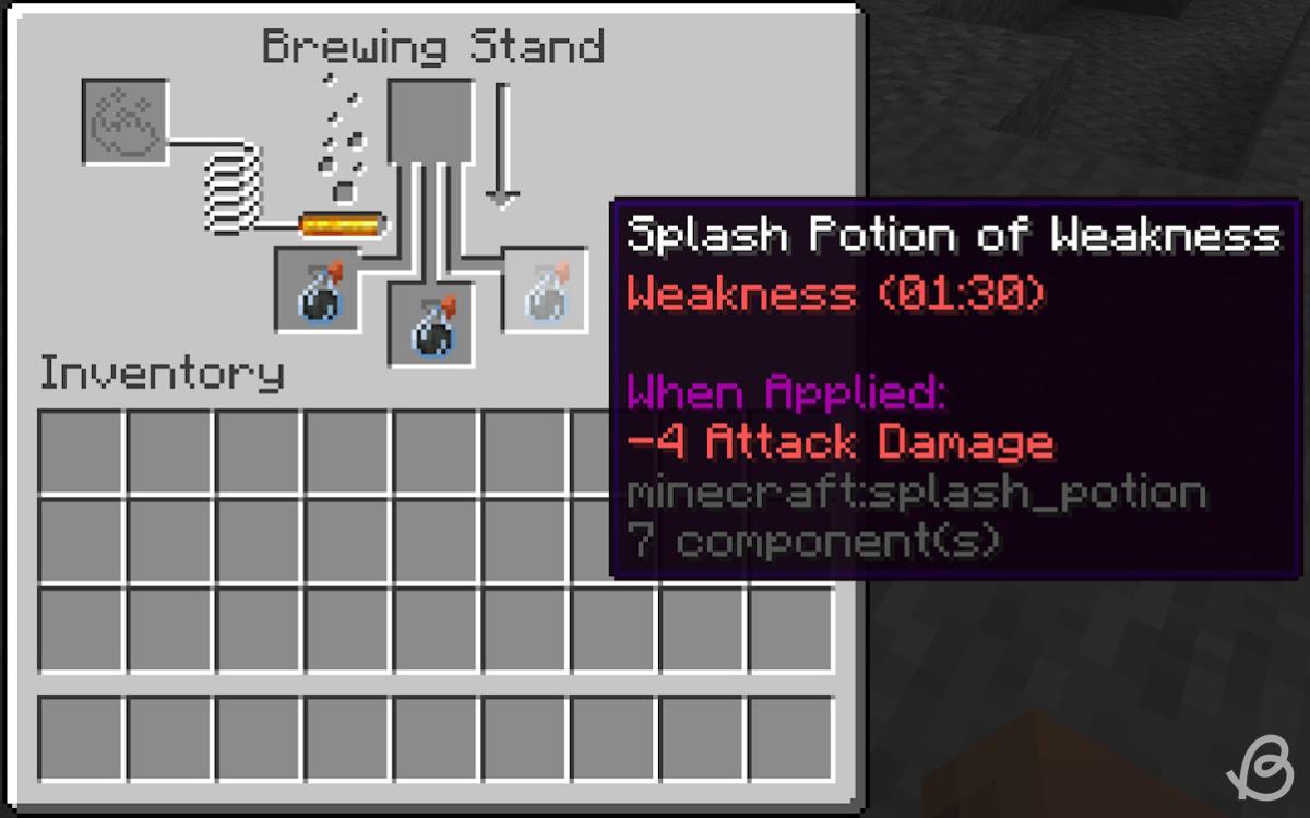 How to Make Potion of Weakness in Minecraft (2024) | Beebom