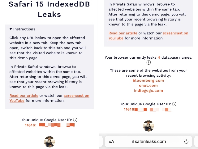 This Safari Bug Can Leak Your Browsing History, Google ID Info | Beebom