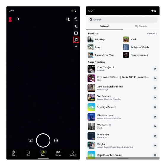 How to Add Music to Snapchat in 2022 (Easiest Guide) | Beebom