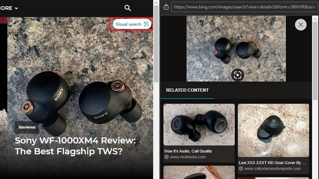 How to Enable/ Disable Visual Search Button in Microsoft Edge | Beebom