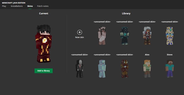 How to Change Minecraft Skin on Java, Bedrock, and MCPE | Beebom