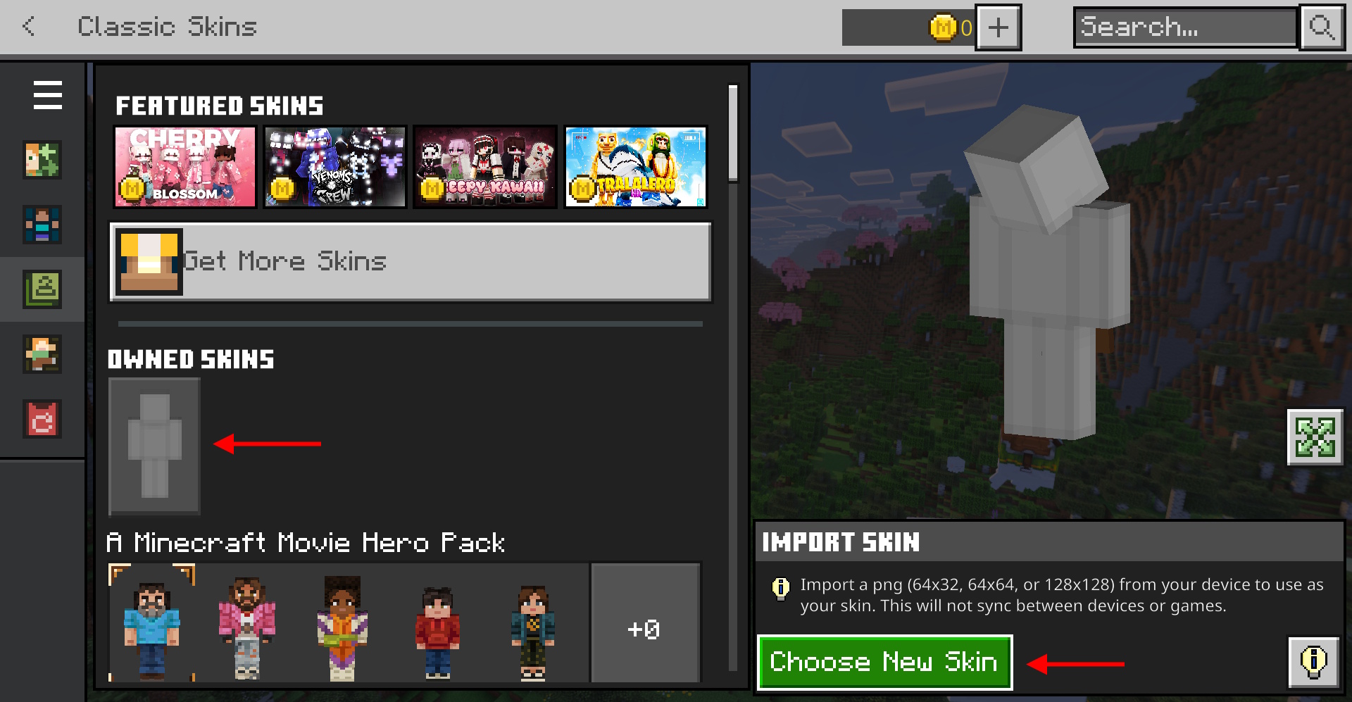 How to Download and Install Skins in Minecraft | Beebom
