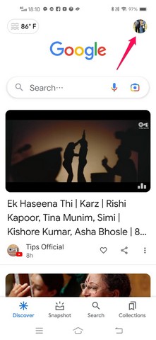How to Delete Last 15 Minutes of Google Search History on Android | Beebom