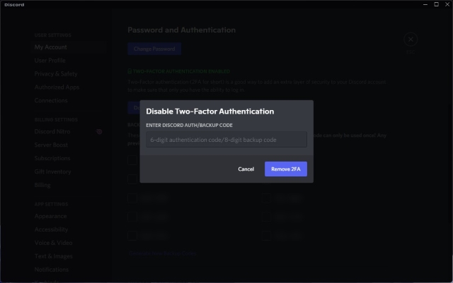 How to Enable or Disable Two-Factor Authentication (2FA) on Discord ...