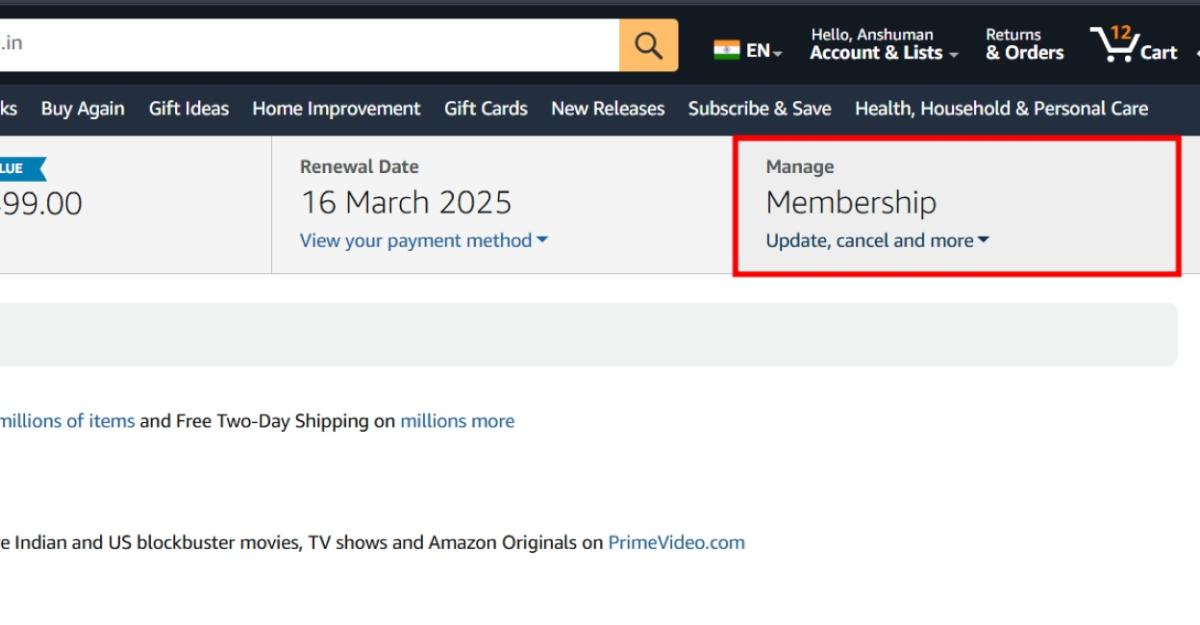 How to Cancel Amazon Prime Video Subscription | Beebom