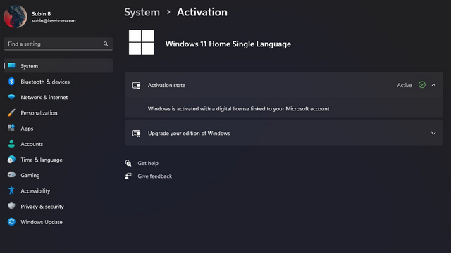 How to Check If Windows 11 Is Activated (2022 Guide) | Beebom