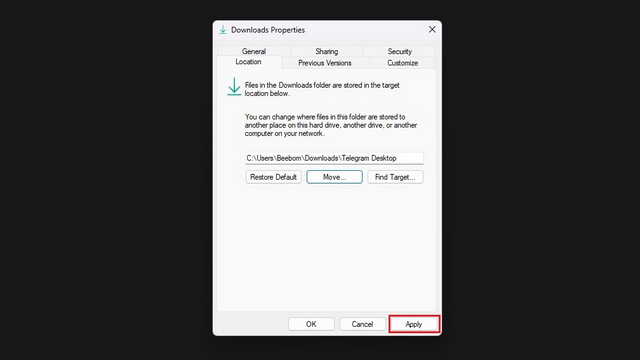 How to Change the Default Download Location in Windows 11 | Beebom