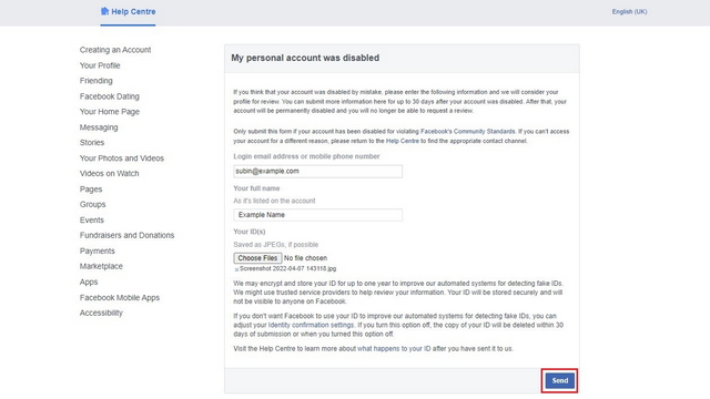 Facebook Account Disabled? Here's How to Recover Locked Facebook ...