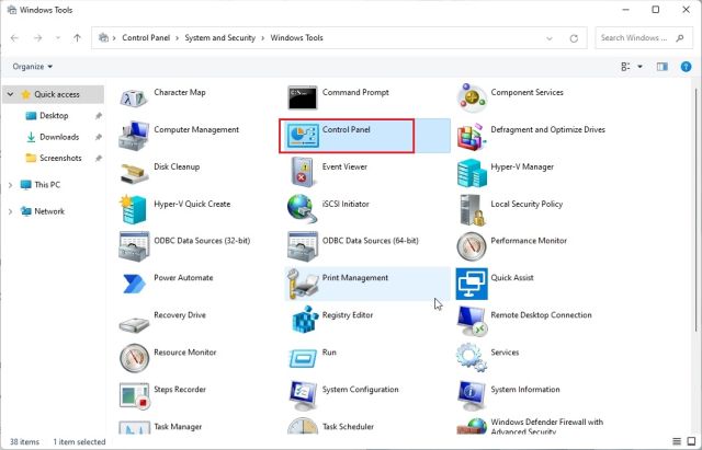 How to Open the Control Panel in Windows 11 (9 Methods) | Beebom
