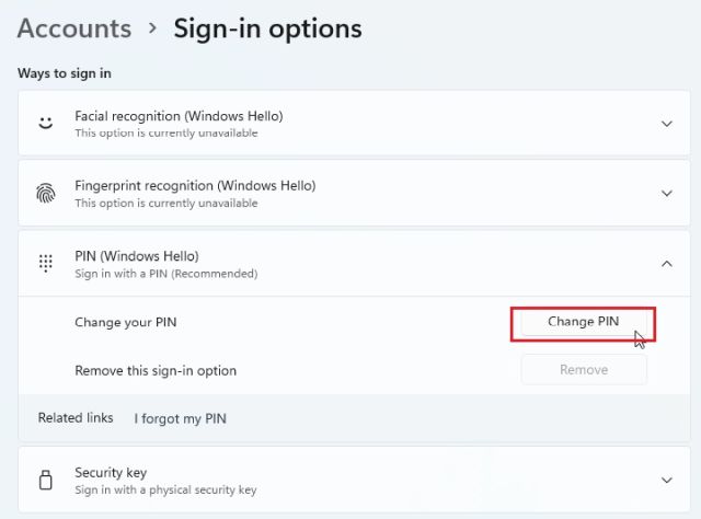 How to Change Your Password in Windows 11 (8 Methods) | Beebom