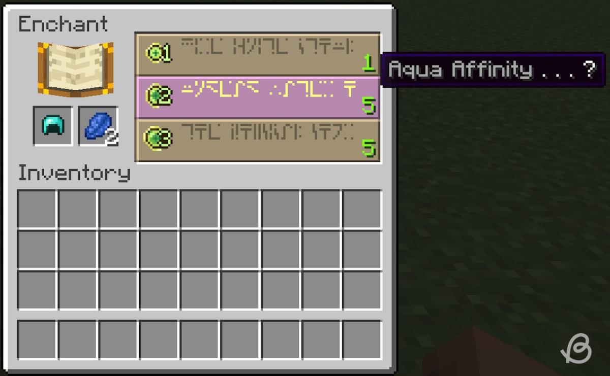 What is Aqua Affinity in Minecraft? Explained | Beebom