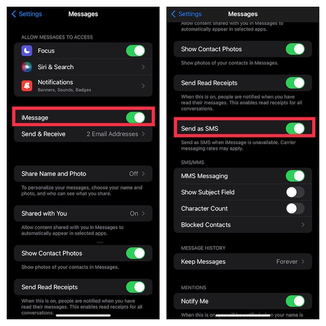 How to Fix 'iMessage Needs to Be Enabled to Send This Message' Error