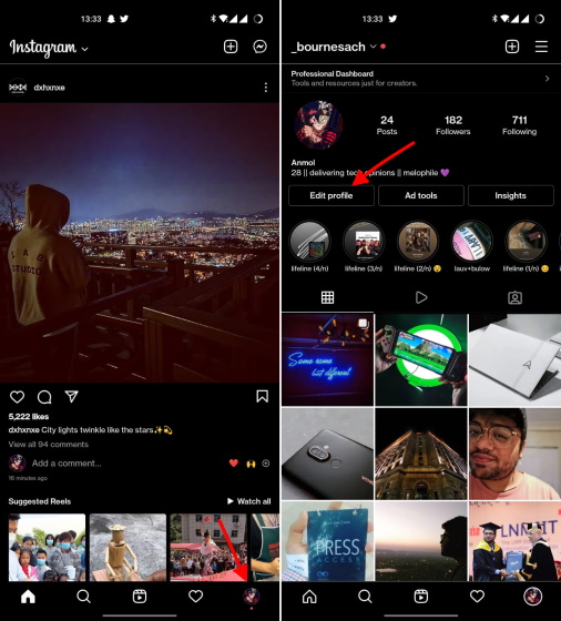How to Find Your Old Instagram Bios on Android and iOS (2022) | Beebom