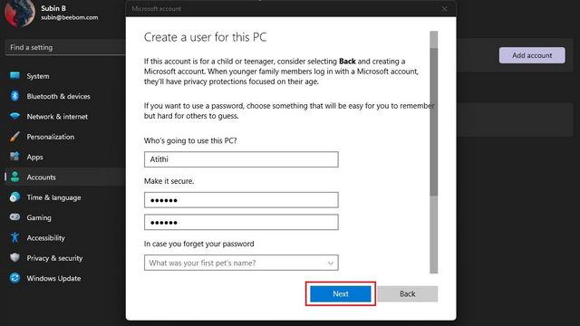 How to Add Guest Account in Windows 11 (Three Methods) | Beebom