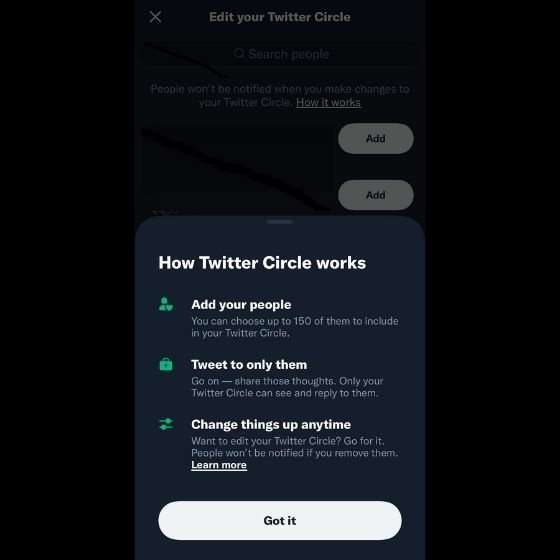 Twitter Circle -- an Instagram 'Close Friends' Clone Now Official | Beebom