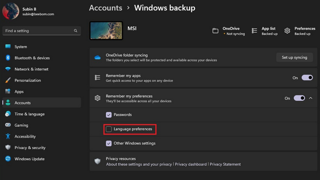 How to Change the Default System Language in Windows 11 | Beebom