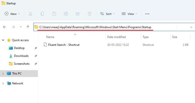 How to Find the Windows 11 Startup Folder (3 Methods) | Beebom