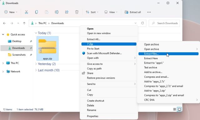 How to Unzip Files in Windows 11: 4 Simple Methods (2022) | Beebom