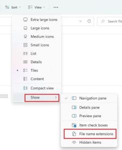 How to Show File Extensions in Windows 11 (4 Methods) | Beebom