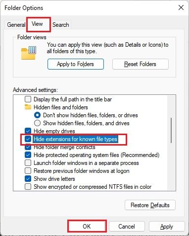 How to Show File Extensions in Windows 11 (4 Methods) | Beebom